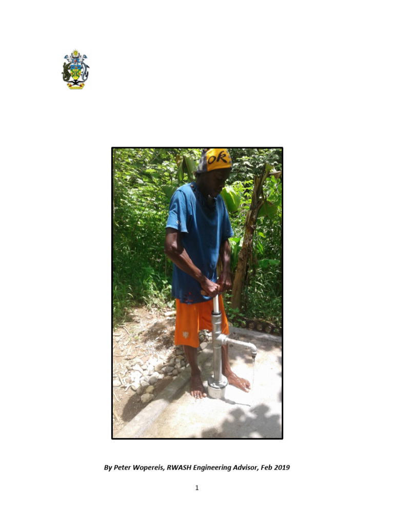 Sol Mark 5 Hand Pump Installation Guide | PDF | Pipe (Fluid Conveyance ...