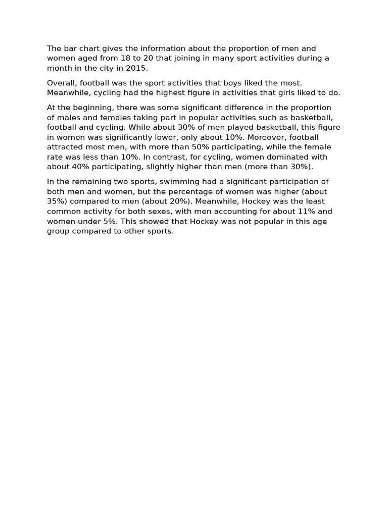 Writing Task 1 HW | PDF