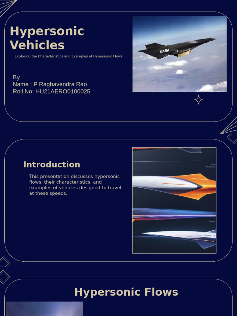 Hypersonic Vehicles[1] | PDF | Hypersonic Speed | Aerodynamics