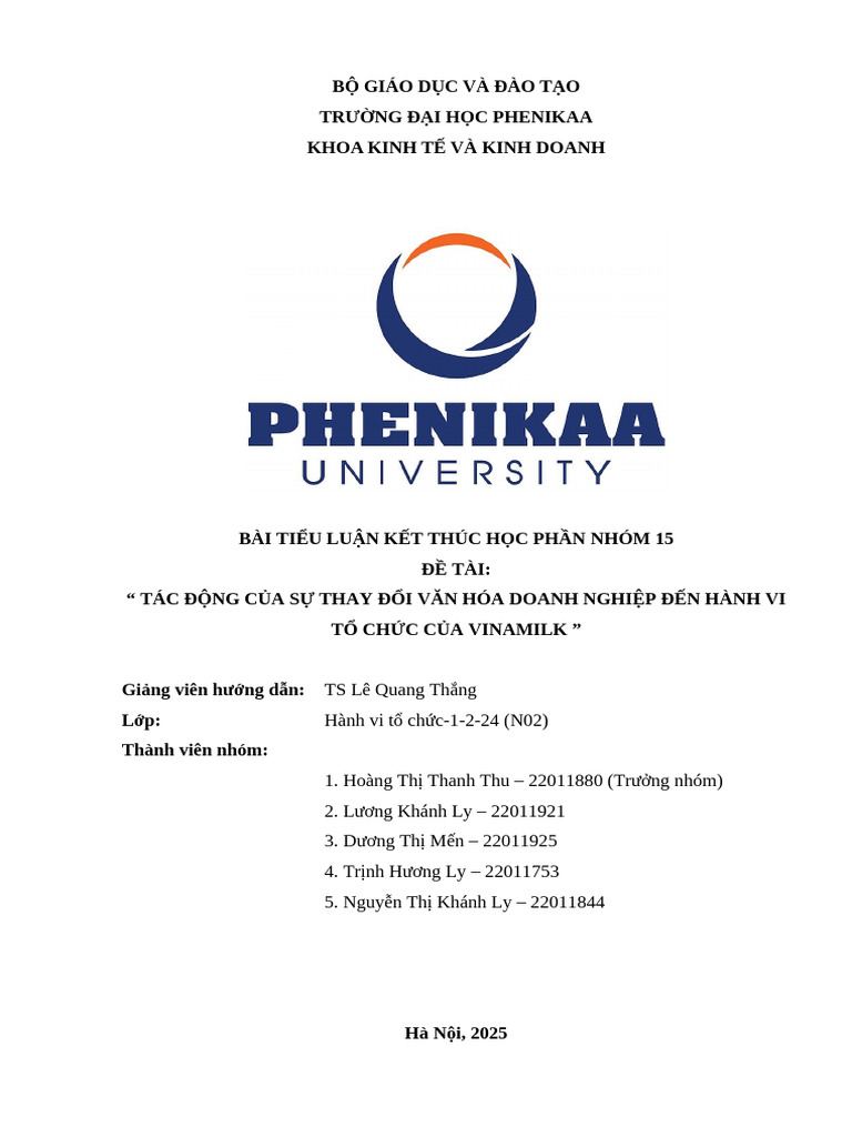 HVTC Nhóm 15 CK | PDF