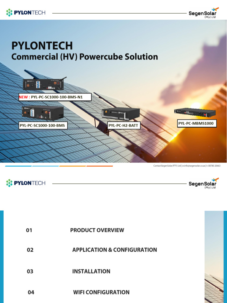 Pylontech HV Commercial Technial June2023 | PDF | Switch | Electrical ...