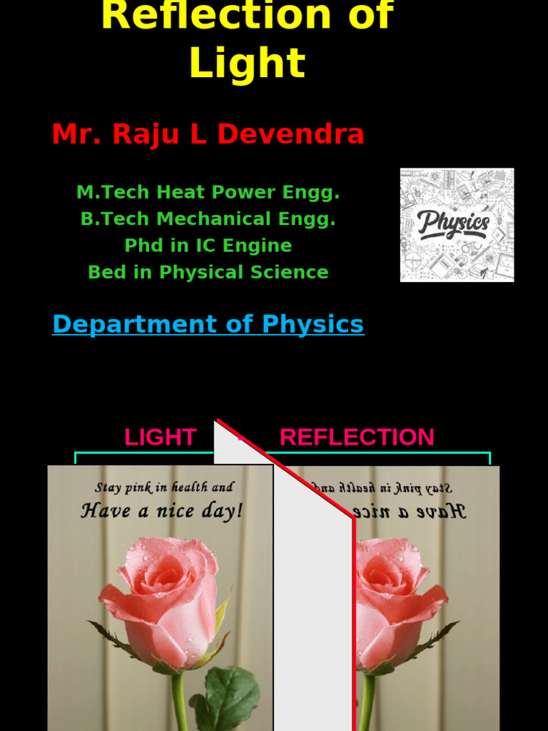 Understanding Light Reflection Principles | PDF | Mirror | Sphere