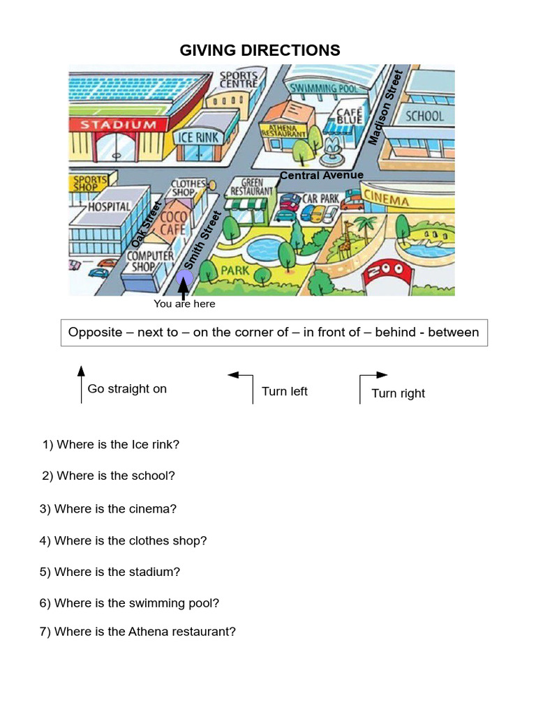 Giving Directions | PDF