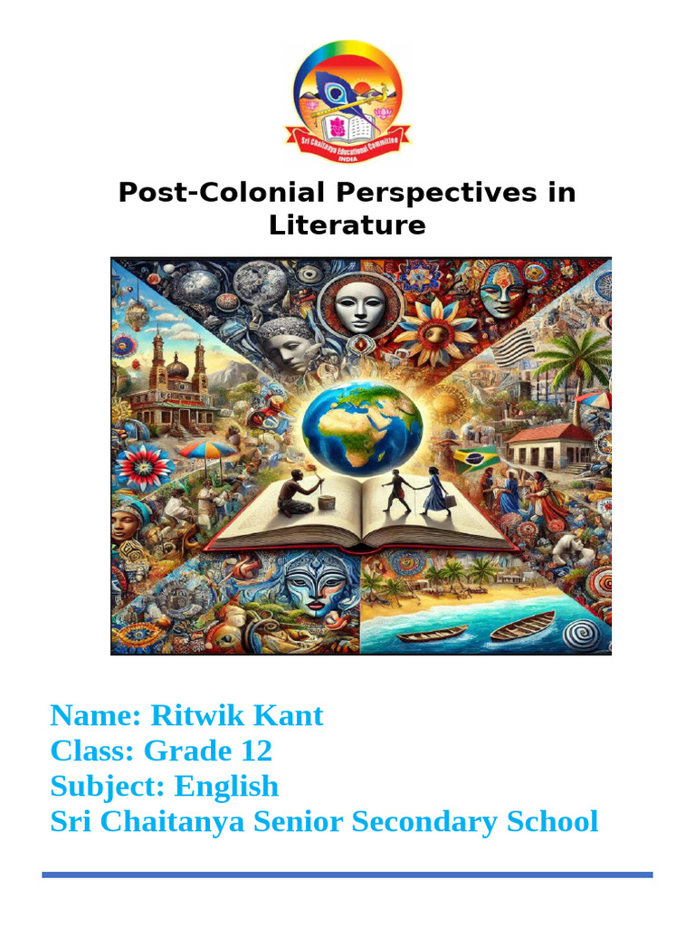 Post-Colonial Literature Insights | PDF | Postcolonialism | Narrative