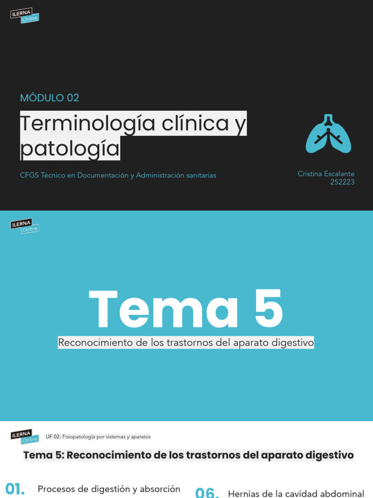 Tema 5 UF2 Completo | PDF | Digestión | Hepatitis