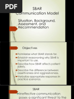 I-SBAR Patient Handover Guide | PDF | Patient | Medical Diagnosis