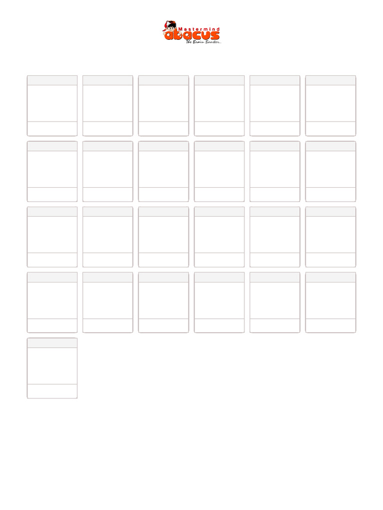 Addition Subtraction 25 Pdf