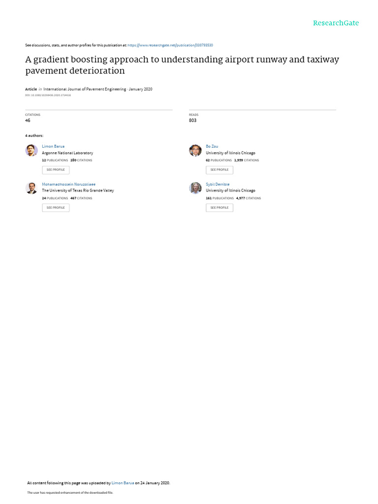 A Gradient Boosting Approach To Understanding Airport Runway and ...