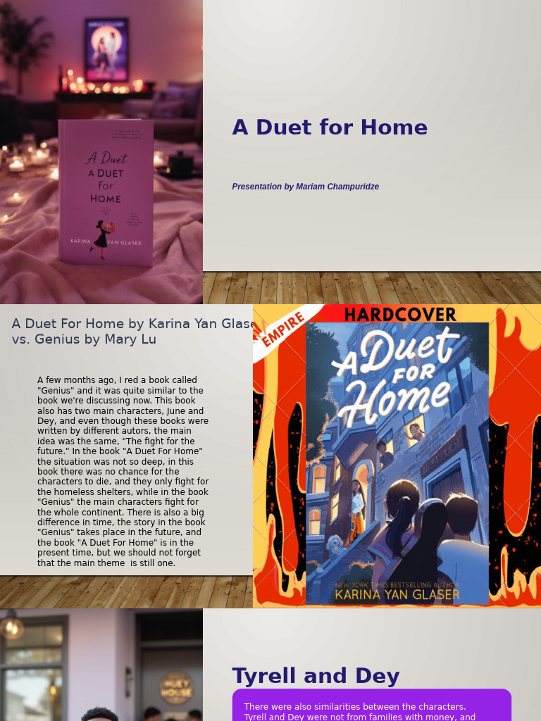 A Duet For Home | PDF