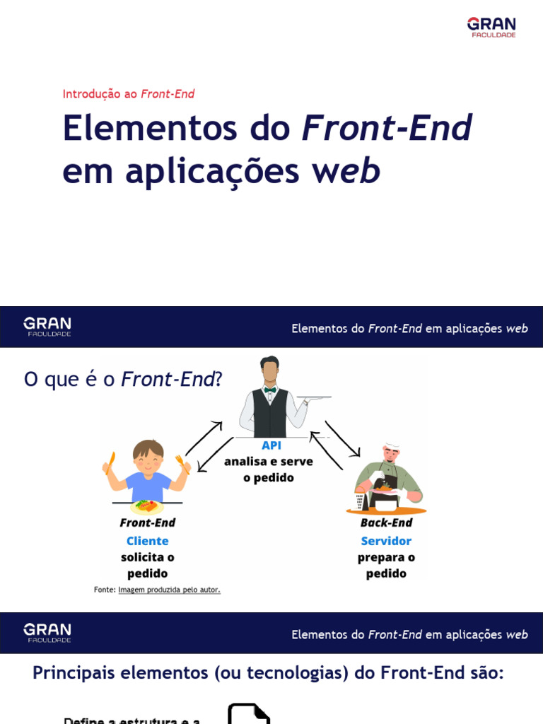 Slide - Introdução ao Front-End | PDF