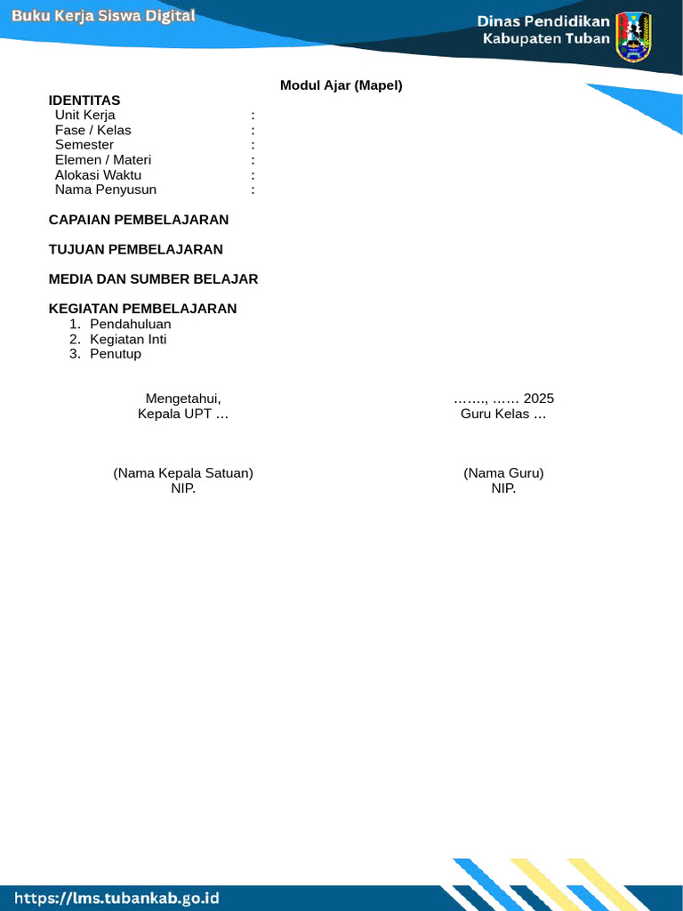 Format Upload BKS Digital | PDF