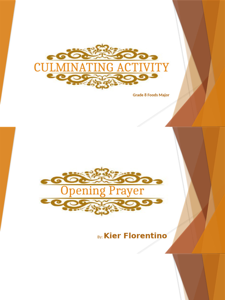 Culminating Activity (Autosaved) | PDF