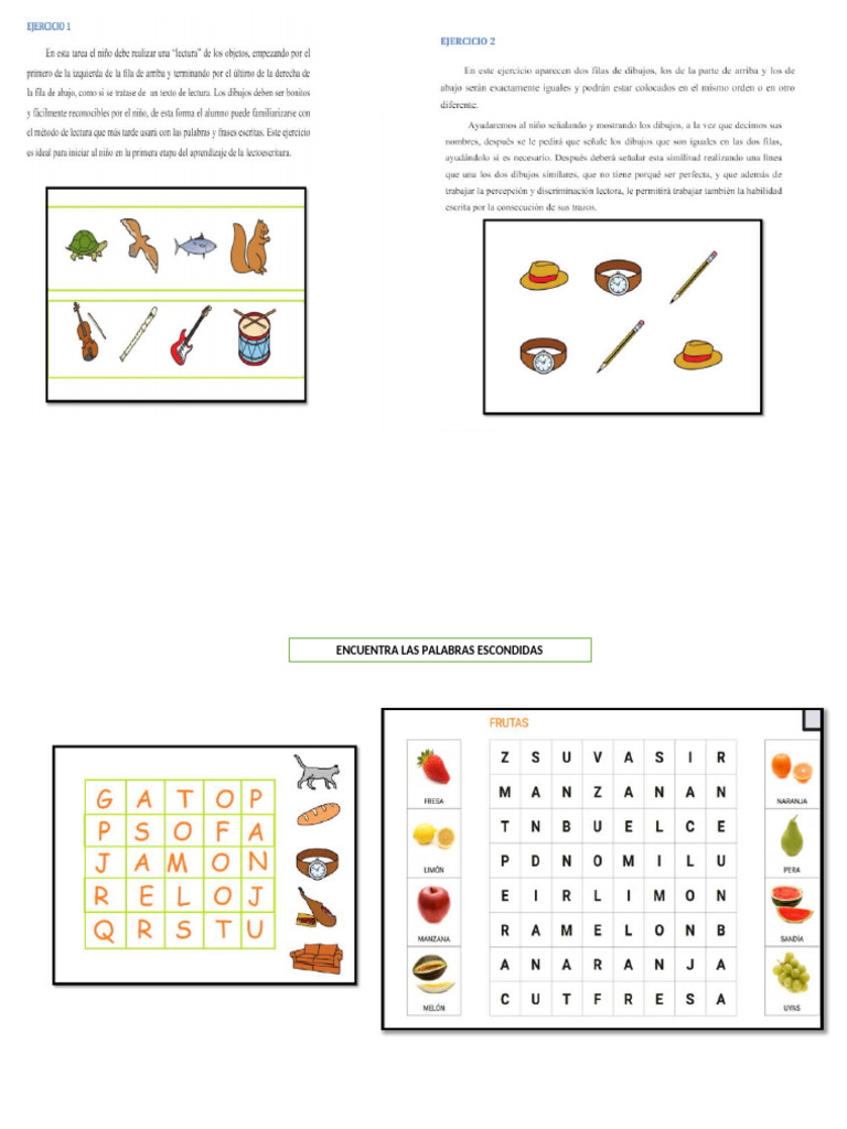 Fichas para RM | PDF