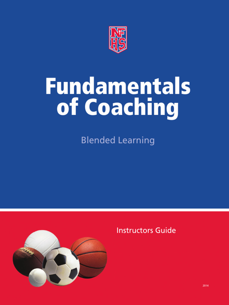 Fundamentals of Coaching Instructors Guide 1 | PDF | Learning | Teachers