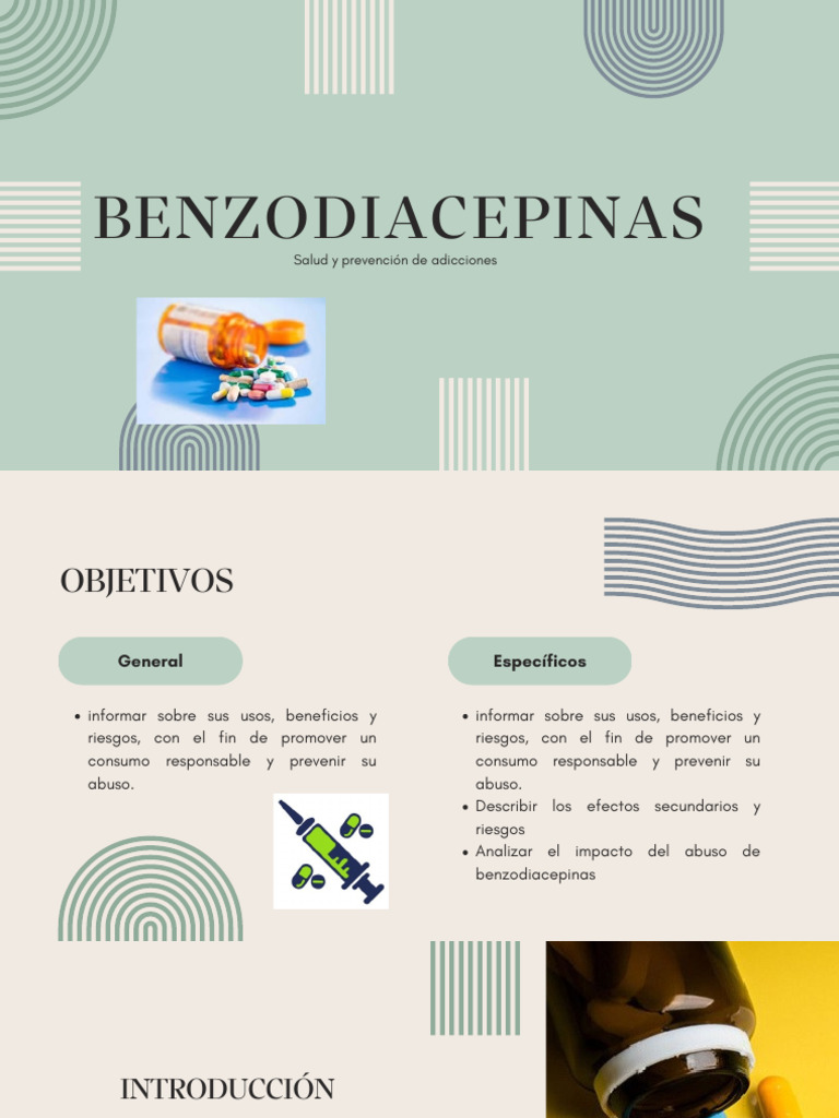 Benzodiacepinas: Usos y Riesgos | PDF | Benzodiazepinas | Farmacología