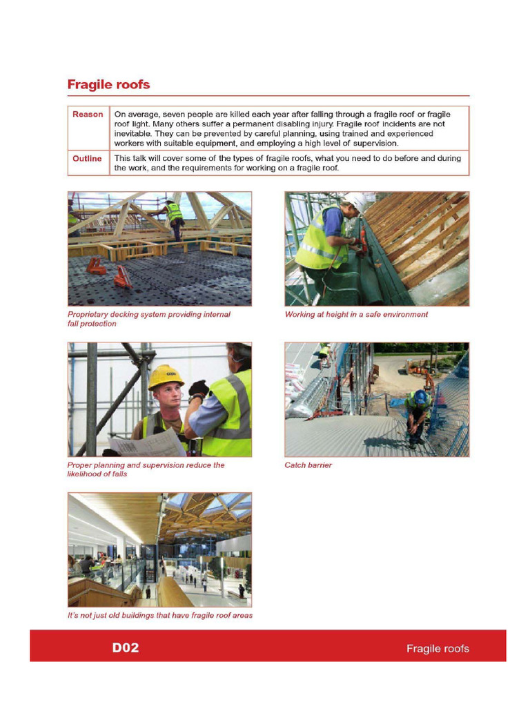 Fragile Roofs | PDF