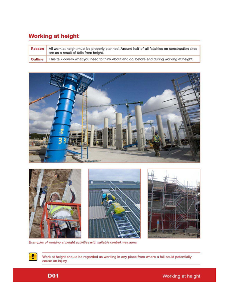 Working at Height | PDF