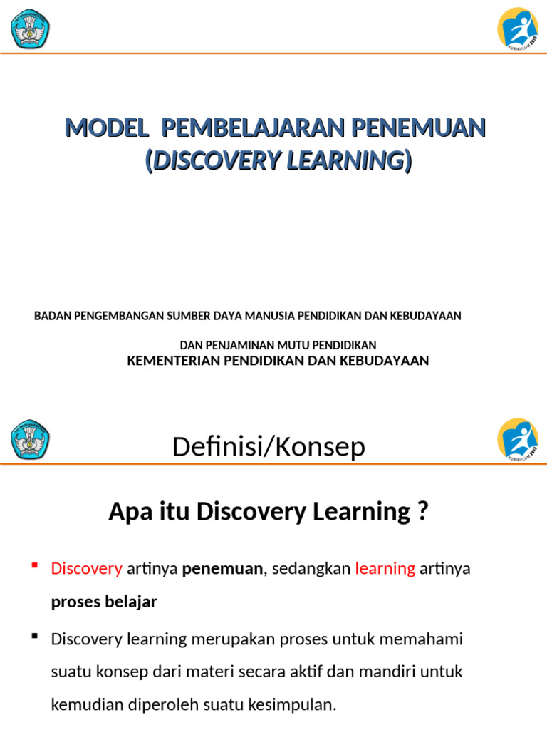 Model Pembelajaran Discovery Learning | PDF