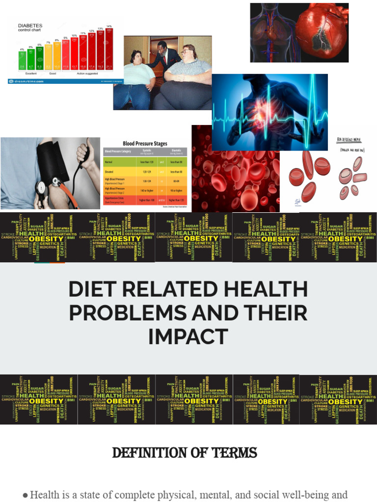 Diet Related Health Problems | PDF | Hypertension | Eating Disorder