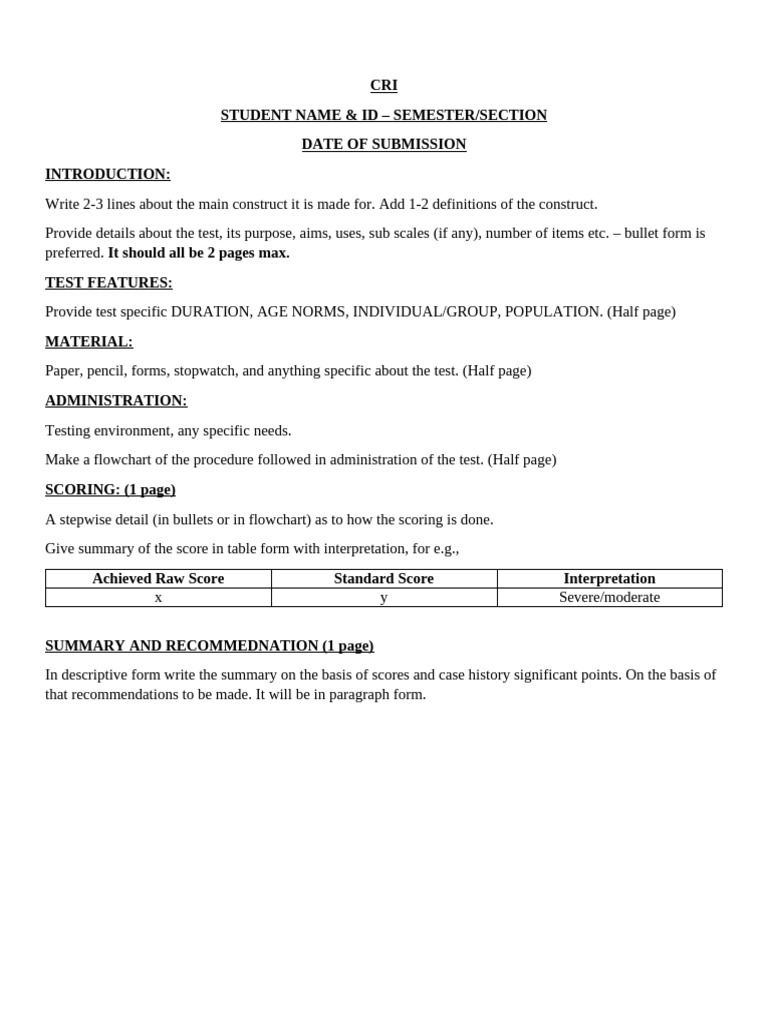 CRI Report Guidlines 17032023 102258am | PDF
