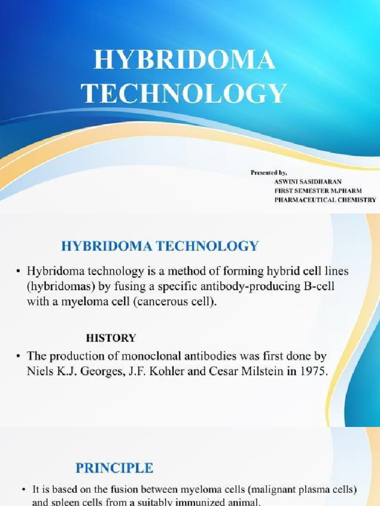 Hybridoma Technology | PDF