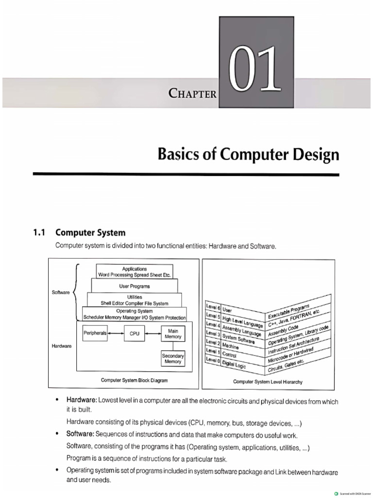 Basics of Computer Design | PDF