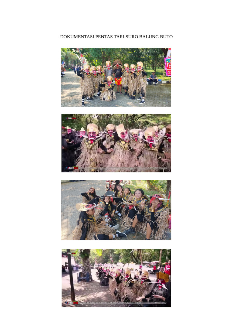 Dokumentasi Tari Pindik | PDF