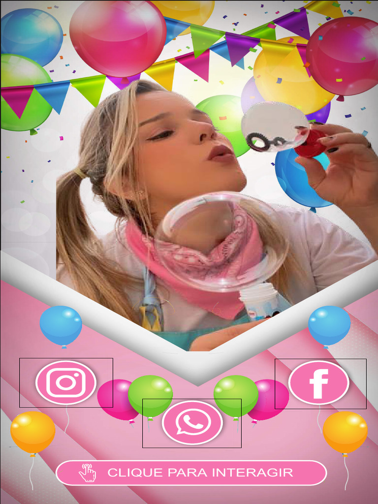 Cartâo Interativo Mundo Encantado Da Mayra | PDF