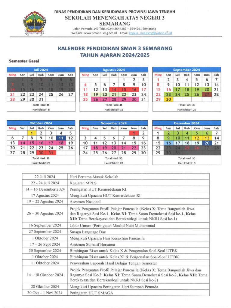 Kaldik TA.2024-2025 | PDF