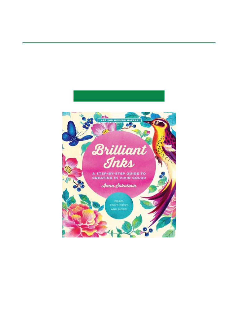 Time Offer Brilliant Inks A Step by Step Guide To Creating in Vivid ...