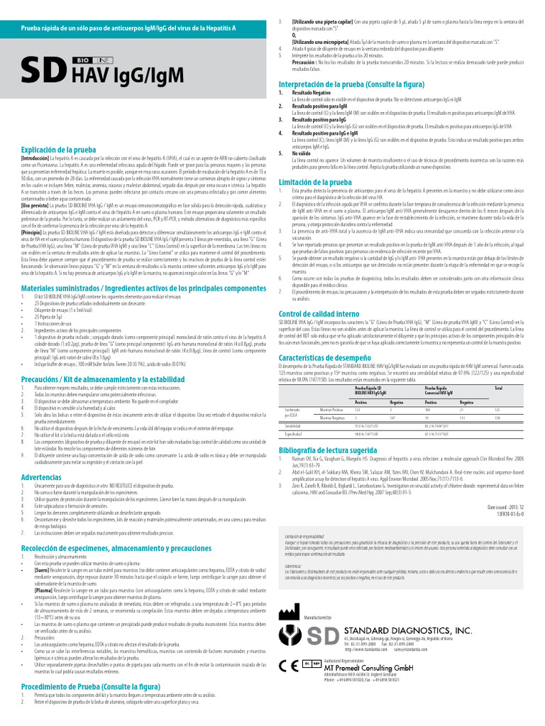 Hepatitis A Igg Igm | PDF | Hepatitis | Inmunología