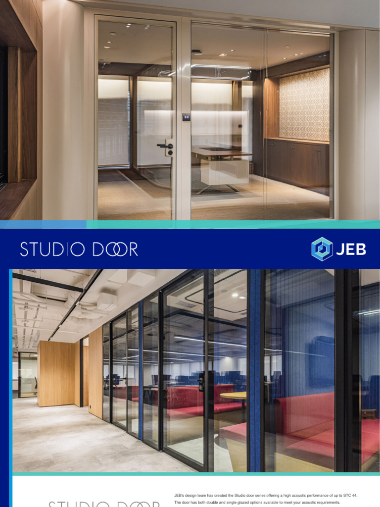 JEB STUDIO DOOR Brochure (E Book Global Version) | PDF | Door | Glasses