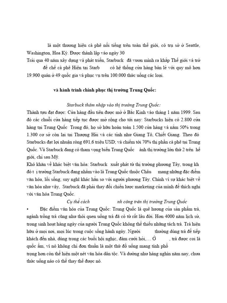 (KDQT) Case Study - Starbucks | PDF