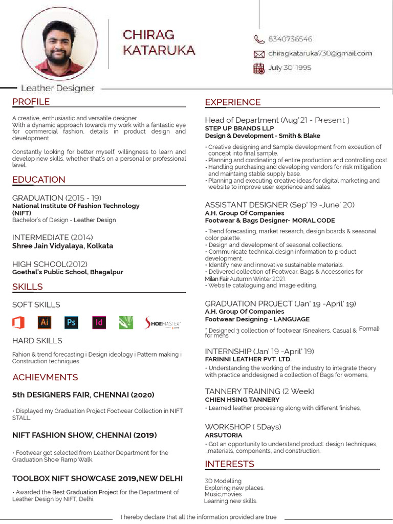 Resume - Chirag (1) - Compressed | PDF
