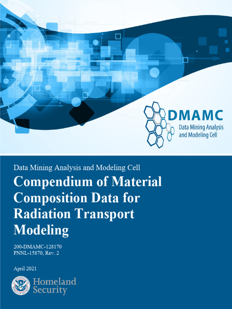 MCNP Materials | PDF | Boron | Plutonium