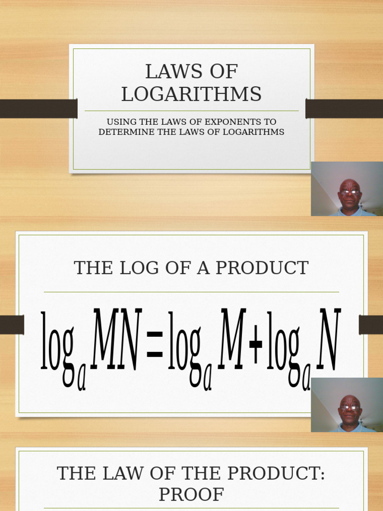 Laws of Logarithms Explained | PDF