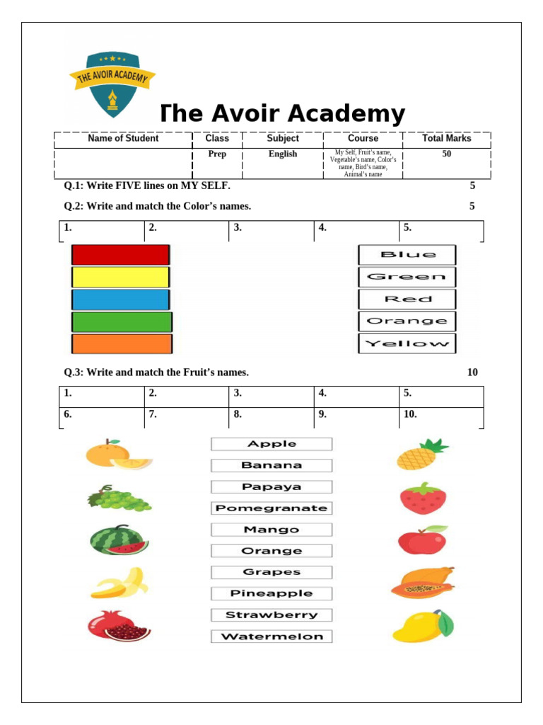 Prep-English | PDF