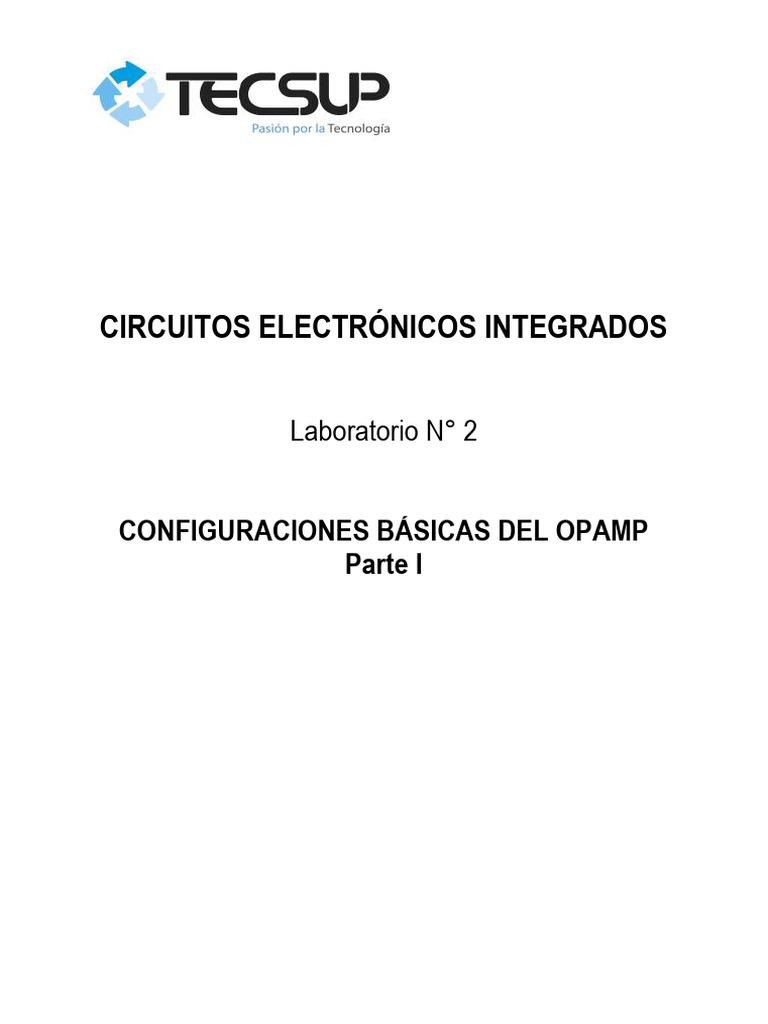 Glab S02 Jlazarte 2021 02 | PDF | Amplificador operacional | Red eléctrica