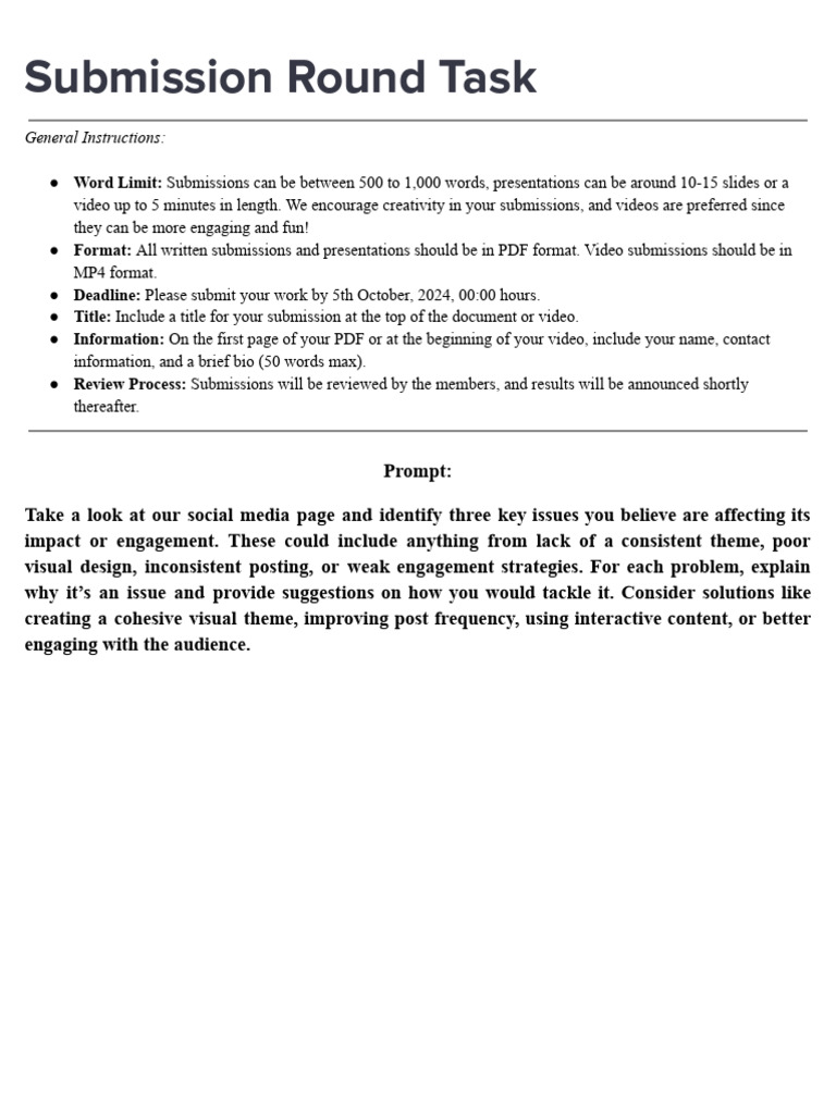 Submission Round Task 10 | PDF