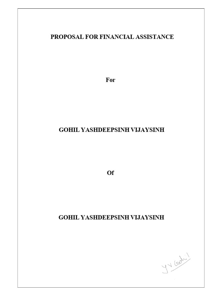 Dairy Farming Financial Assistance Proposal | PDF | Dairy | Dairy Farming
