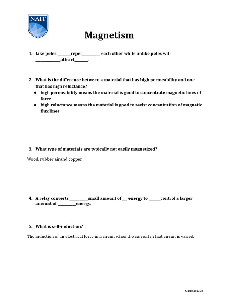 Understanding Magnetism Principles | PDF