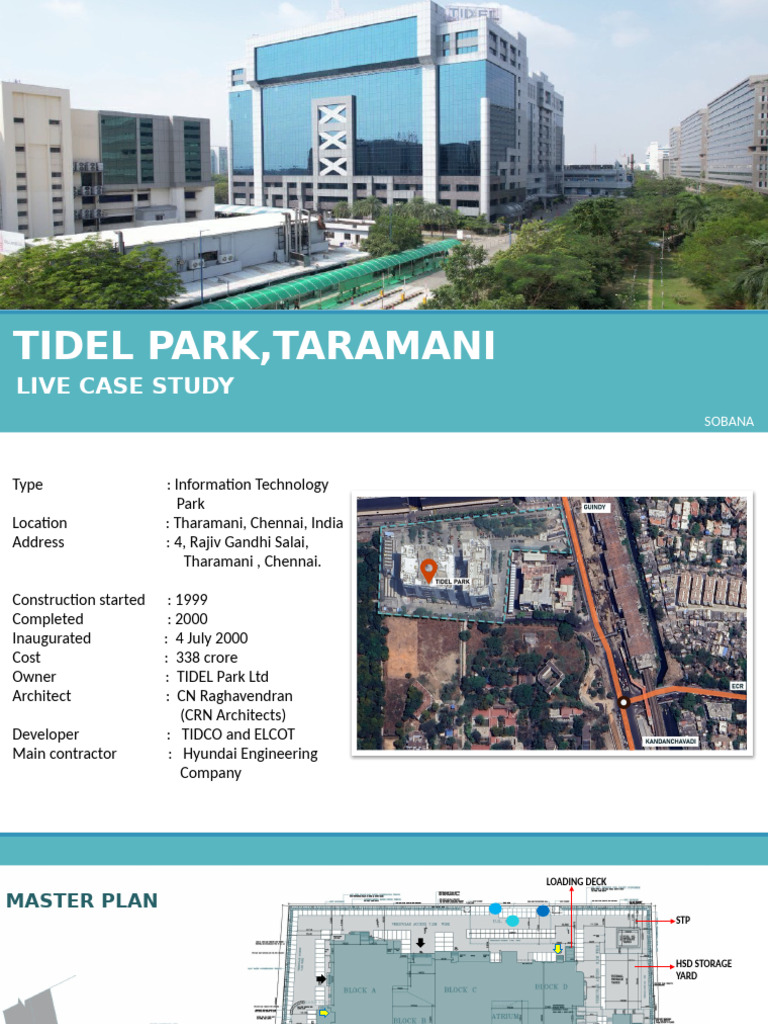 Tidel Park, Taramani 01 | PDF | Sewage | Waste