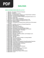 List of Ind AS Standards | PDF