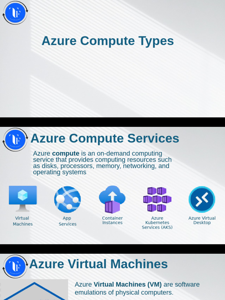 Overview of Azure Compute Services | PDF