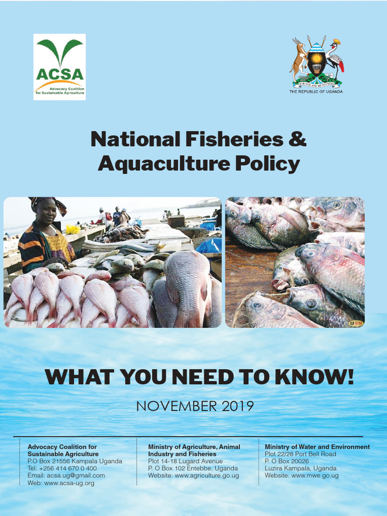 National Fisheries Policy Overview | PDF | Aquaculture | Agriculture