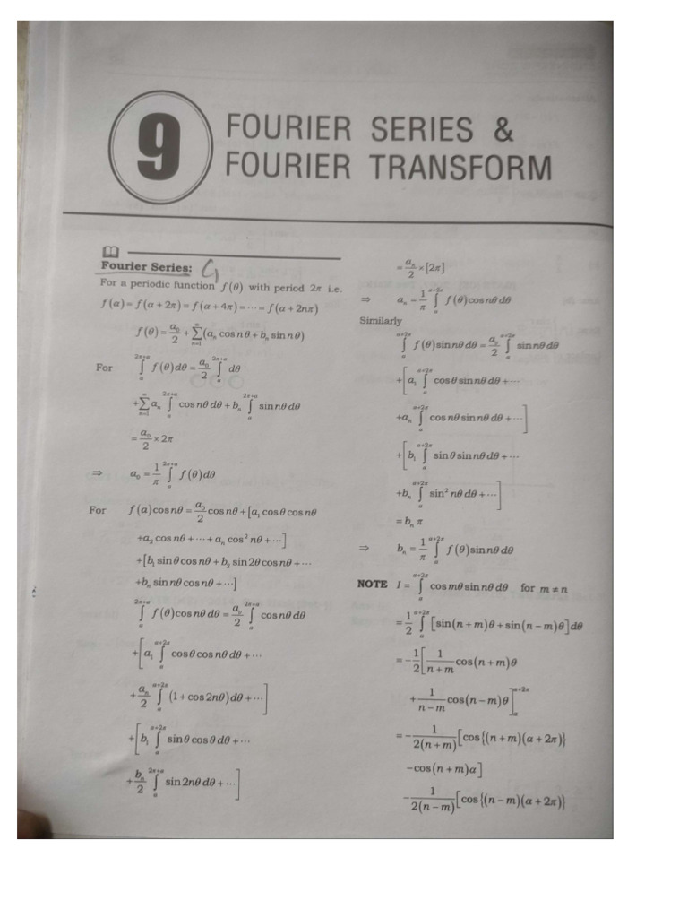 Fourier Series & Fourier Transform_ | PDF