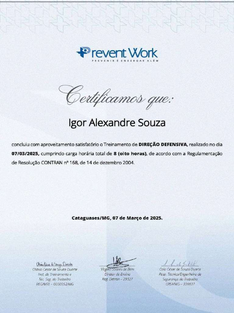 2025 DD - Igor Alexandre Souza | PDF