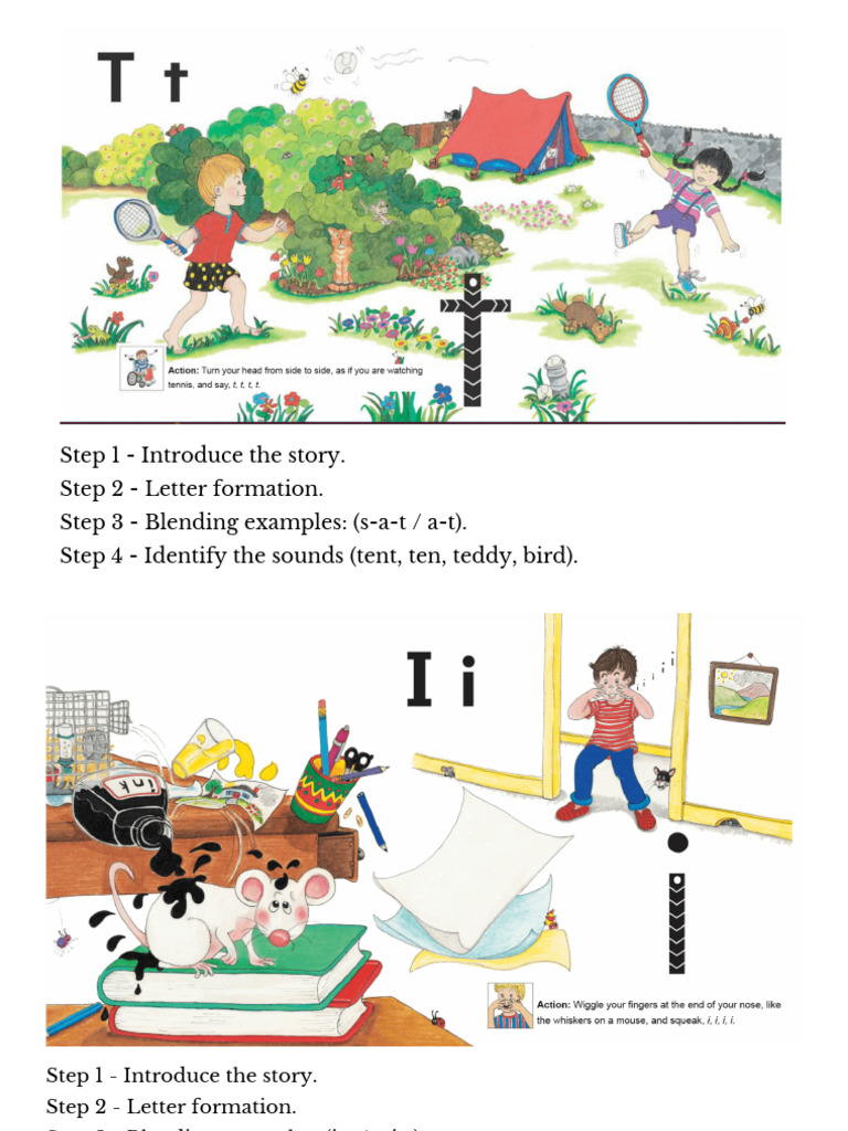 Phonics Blending and Sound Identification | PDF