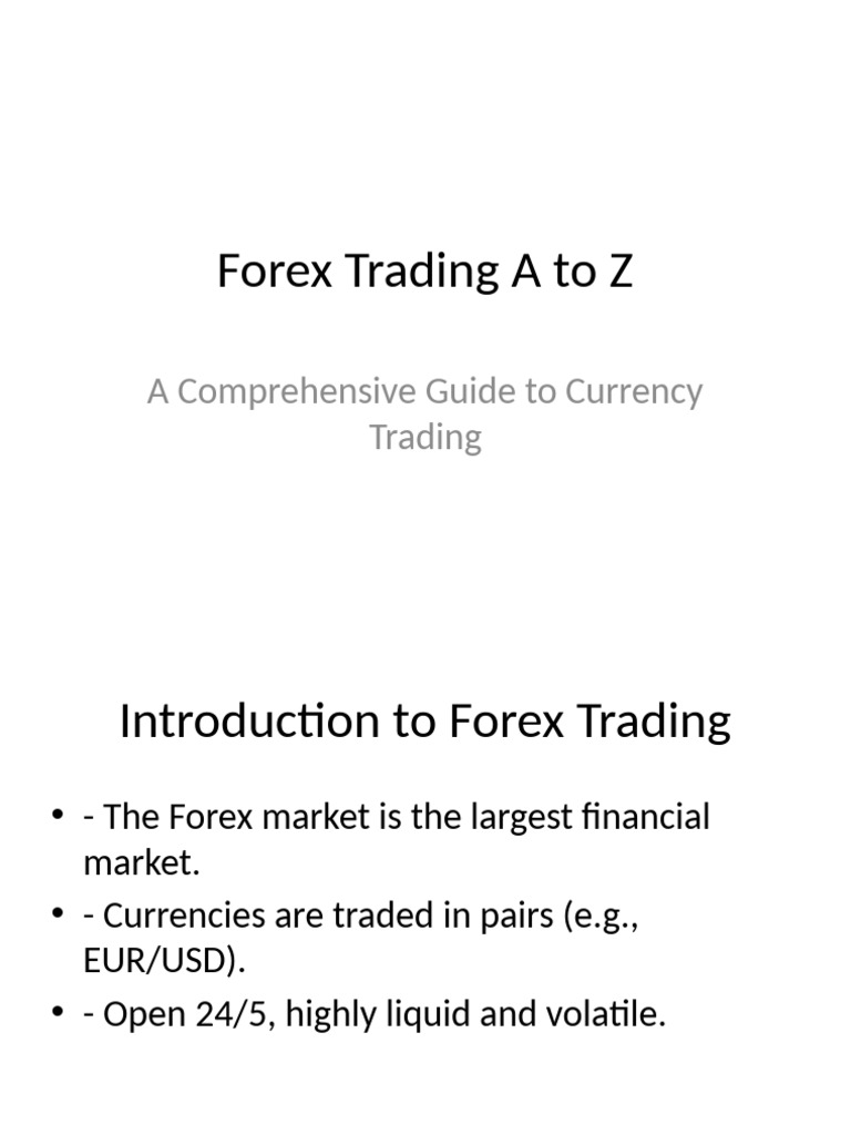 Forex Trading A to Z Guide | PDF