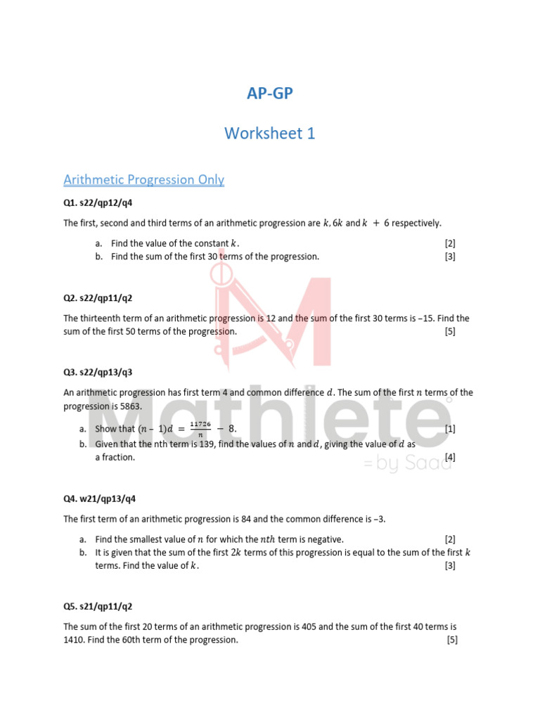 APGP Worksheet 1 | PDF